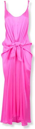 J.W.Anderson Femme, Robes, Rose, Taille: 36 FR Knot Draped Maxi Dress