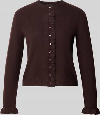 Zero Strickjacke mit R&uuml;schen