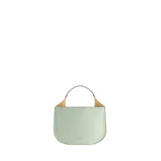 Ree Projects Strukturierte Hobo-Tasche aus italienischem Kalbsleder - - Bags - Damen - Gr&uuml;n - ONE SIZE