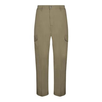 Nine In The Morning Olivgr&uuml;ne Cargohose - - Trousers - Herren - Gr&uuml;n - XL