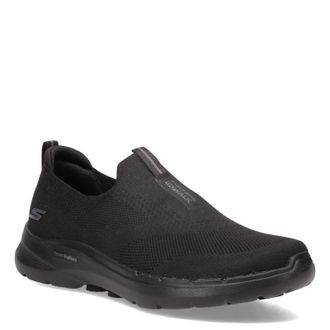 Skechers Herren Gowalk 6-Stretch Fit Slip-On Athletic Performance Walking Shoe Schwarz, Gr&ouml;&szlig;e 45 X-breit, Schwarz, 11.5 X-Wide