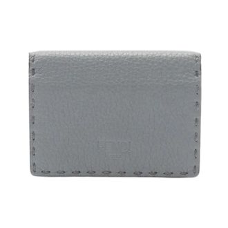 Fendi Pre-owned Leder Portemonnaie - - Pre-owned - Damen - Blau - ONE SIZE