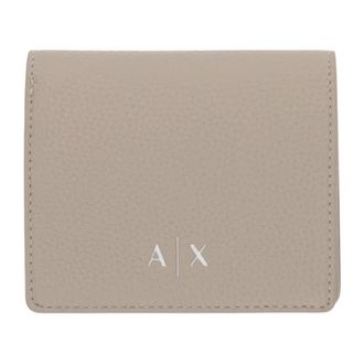 A|X Armani Exchange Femme, Accessoires, Beige, Taille: ONE Size Mini Portefeuille