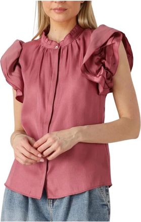 Aaiko Damen, Blusen & Hemden, Rot, XLGröße