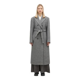 Sportmax Femme, Manteaux, Gris, Taille: 40 FR Billy Coat