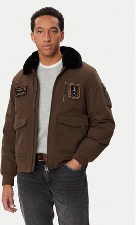 Aeronautica Aeronautica Militare Winterjacke 262AB3108UCT03151 Braun Regular Fit