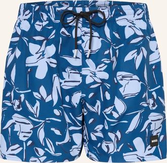 HUGO BOSS Badeshorts Piranha blau