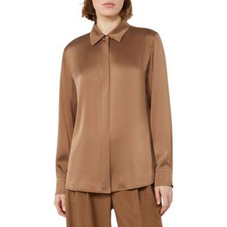 Max Mara Camicia - - Blouses & Shirts - Damen - Braun - S