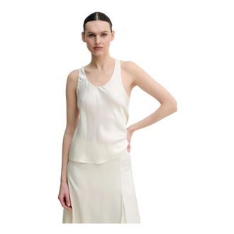 2nd Day Amalia Top - - Tops - Damen - Wei&szlig; - S