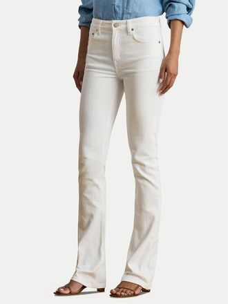 Lauren Ralph Lauren Jeans 200926081001 Wei&szlig; Bootcut Fit