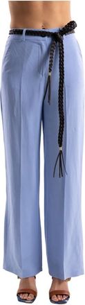 H2O Femme, Pantalons, Bleu, Taille: 48 FR Wide Pantalons