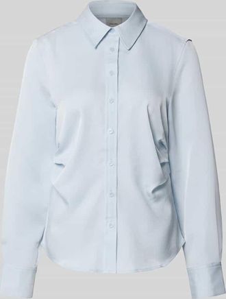 Calvin Klein Regular Fit Langarmbluse mit Hemdblusenkragen