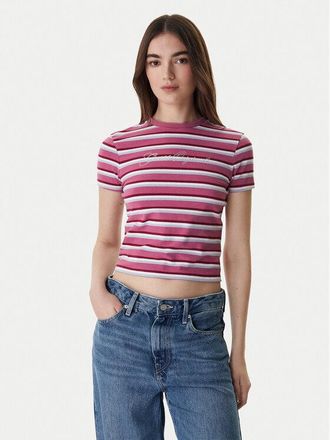 Guess T-Shirt W6RI41 J1314 Rosa Regular Fit