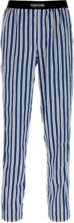 Tom Ford Homme, V&ecirc;tements de nuit et de d&eacute;tente, Multicolore, Taille: XL Stretch Silk Satin PJ Pants