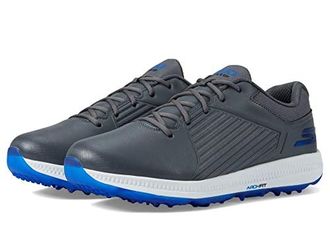 Skechers Elite 5 Arch Fit Chaussures de Golf imperméables pour Homme, Gris/Bleu, 43 EU