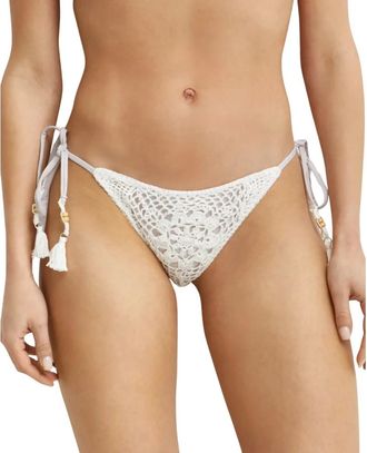 Del Maar Femme, Maillots de bain, Blanc, Taille: 40 FR Mudu Bikini Bottom