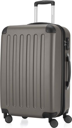 HAUPTSTADTKOFFER Spree - Mittelgro&szlig;er Hartschalenkoffer, TSA, 4 Rollen, Koffer, Trolley, Rollkoffer, Reisekoffer, Volumenerweiterung, 65 cm, 74 Liter, Graphite