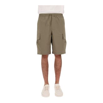 Autry Bermuda aus technischem Nylon mit Cargotaschen - - Shorts - Herren - Gr&uuml;n - M