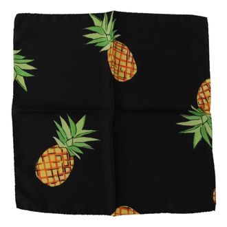 Dolce & Gabbana Silky Scarves - - Accessories - Herren - Schwarzk - ONE SIZE