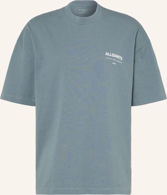 AllSaints Allsaints Oversized-Shirt Backstage blau