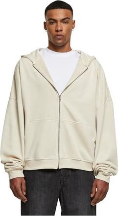 Urban Classics Homme Sweat à capuche zippé Organic 90s Sweatshirt à capuche,Seagrass,XXL