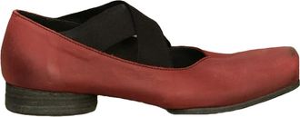 Uma Wang Calfskin Leather Ballet Flat - Red