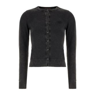 Diesel M-Bethanie Cardigan - - Knitwear - Damen - Schwarzk - M