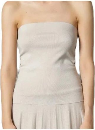 Sminfinity Femme, Tops, Gris, Taille: 40 FR Haut Bandeau Ajust&eacute;