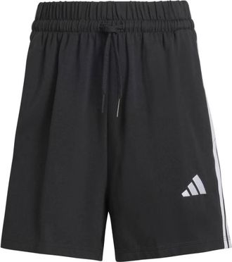 adidas Femme, Sport, Noir, Taille: 40 FR Essentials 3-Stripes Cotton Shorts