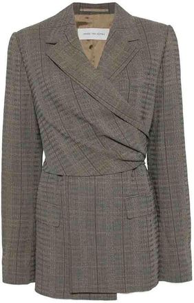 Dries Van Noten Casualjacke - Dunkelgr&uuml;n