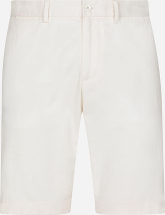 Dolce & Gabbana Bermudas Aus Baumwollstretch - Mann Hosen Und Shorts Beige 58