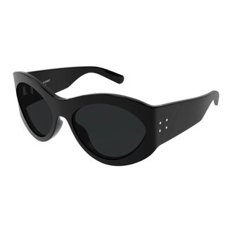 Saint Laurent Oversized Cat Eye Sonnenbrille - - Accessories - Damen - Schwarzk - 58 MM