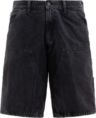 Carhartt Work in Progress Homme, Shorts, Noir, Taille: W29 Double Knee Short