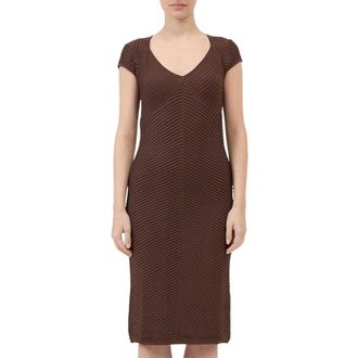 Federica Tosi Chices vielseitiges Midi-Kleid in Schokoladenfarbe - - Dresses - Damen - Braun - M