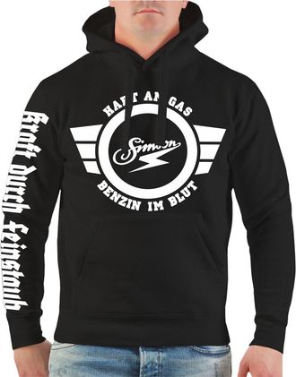 Spass Kostet Herren Kapuzenpullover Simson Hoodies Ostdeutschland Motorrad Gr&ouml;&szlig;e S - 5XL m&auml;nner Junge