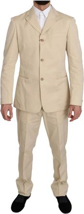 Romeo Gigli Herren, Anz&uuml;ge, Beige, SGr&ouml;&szlig;e