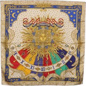 Herm&egrave;s Pre-owned Silk Scarf - Femme - Pre-owned - Multicolore - Taille: ONE Size