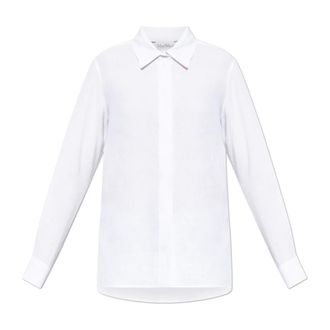 Max Mara Femme, Blouses et Chemises, Blanc, Taille: 42 FR Falasco Shirt