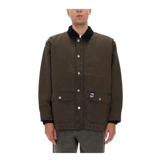 Obey Homme, Vestes, Vert, Taille: S Norton Barn Jacket
