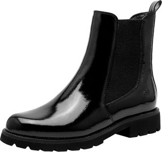 Tamaris Damen Stiefel Vegan schwarz 39