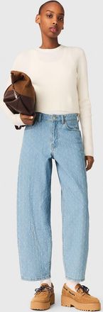 Maje Pullover Mit Schmuckkn&ouml;pfen - Ecru - Maje