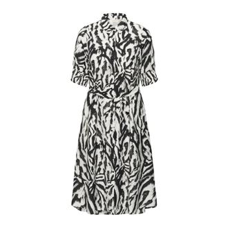 Kaffe Curve Femme, Robes, Multicolore, Taille: 52 FR Robe Chemise