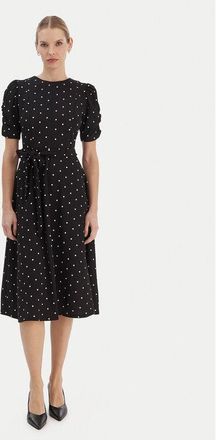 DKNY Kleid f&uuml;r den Alltag DD1G3848 Schwarz Regular Fit