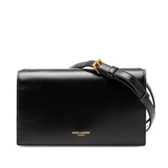 Saint Laurent Sac bandouli&egrave;re vintage doccasion - Femme - Pre-owned - Noir - Taille: ONE Size