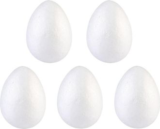 Pretyzoom Party Supplies 15cm Solide Ostereier Handwerk Schaum F&uuml;r Kinder Pcs Spa&szlig; Festival Dekorationen