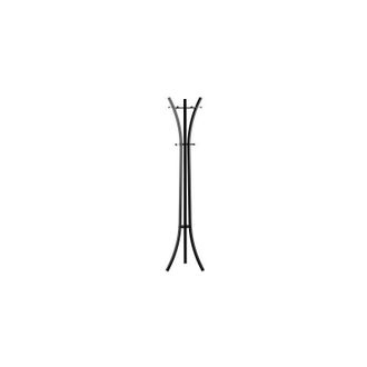 Alco Garderobenst&auml;nder 55 x 178 cm (d. x h) Metall lackier schwarz