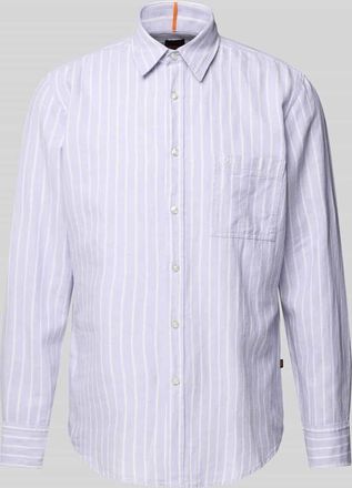 Boss Orange by Hugo Boss Freizeithemd mit Knopfleiste