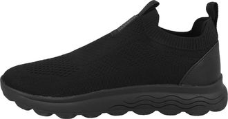 Geox Herren U Spherica A Sneakers, Schwarz, 44 EU Schmal