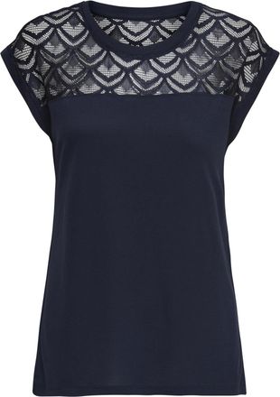Only NOS Damen onlNICOLE S/S Mix TOP NOOS T-Shirt, per Pack Blau (Night Sky Night Sky), 42 (Herstellergr&ouml;&szlig;e: XL)