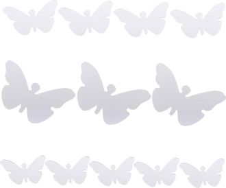 OSALADI Acryl Schmetterlinge Spiegel Aufkleber Wandaufkleber Für Diy Dekoration Home Schränke Fliesen Und Einfach Anzuwenden